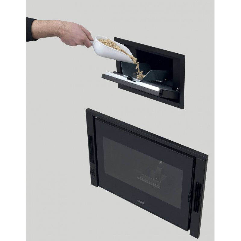 Insert à granulés ZEFIRO 7 - Cadel ref 7018023 - Etanche et canalisable