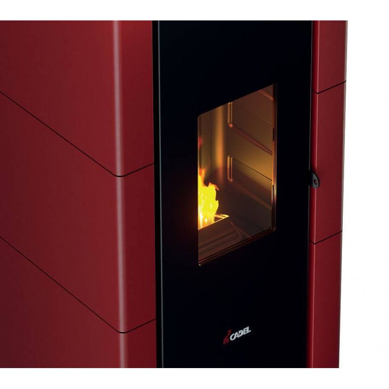 Poêle granulés Cristal 7kw Cadel - ref:7025042 - Rapport qualité/prix