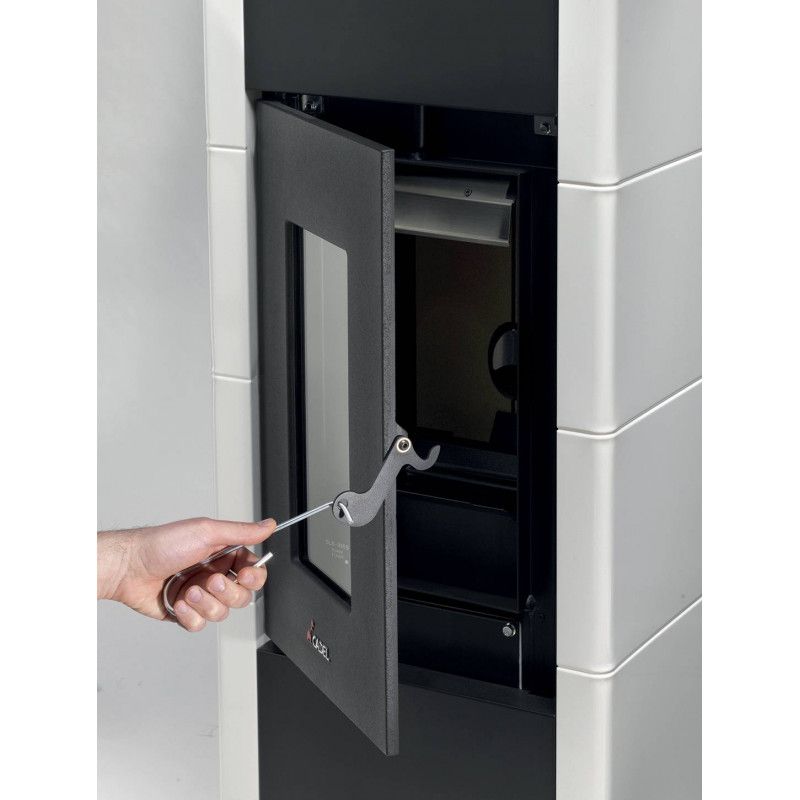 Poêle granulés Cristal 7kw Cadel - ref:7025042 - Rapport qualité/prix