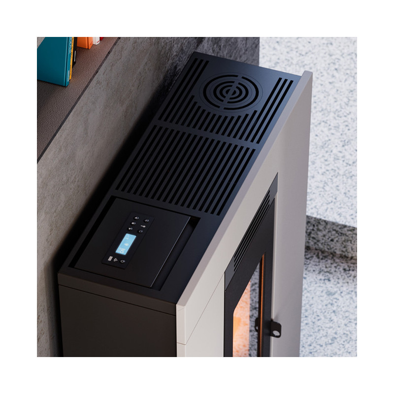 Poêle granulés LUCE 9 PLUS - Cadel ref 7023039 - Canalisable