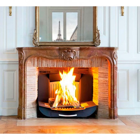 Insert ouvert pour cheminée - Finoptim