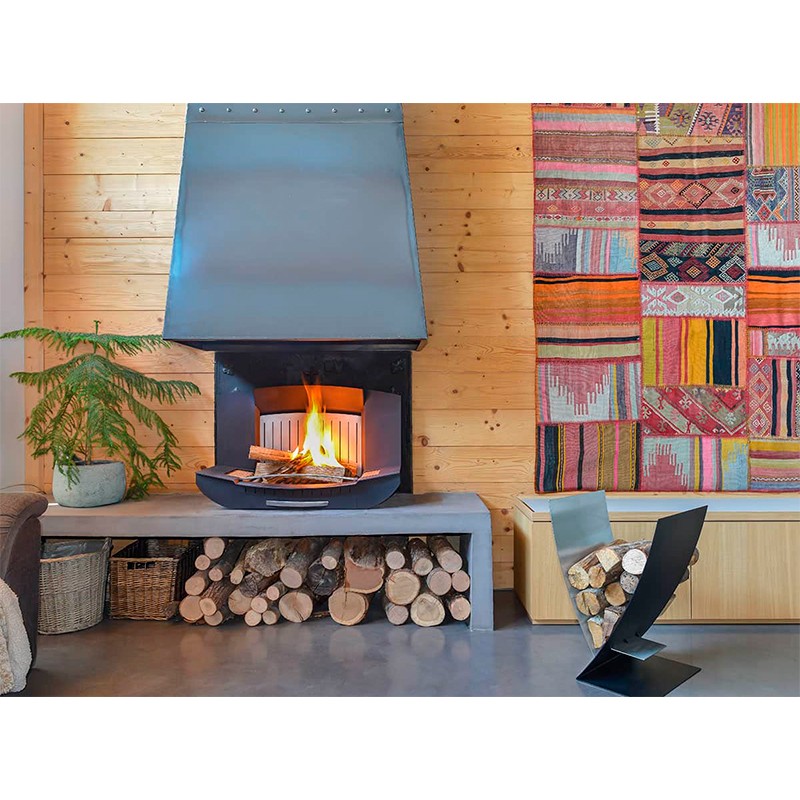 Insert ouvert pour cheminée - Finoptim