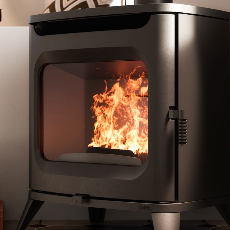 Poêle à bois HUBLOT 7 Wood - Cadel - ref:7024004 - Petit poêle