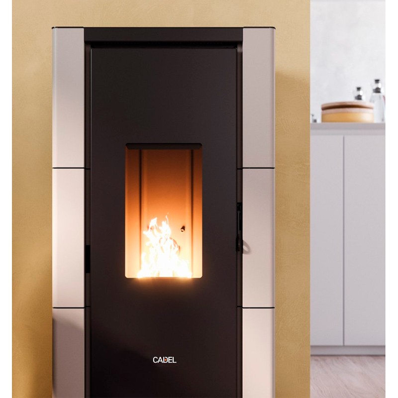 Poêle granulés Cristal 7kw Cadel - ref:7025042 - Rapport qualité/prix