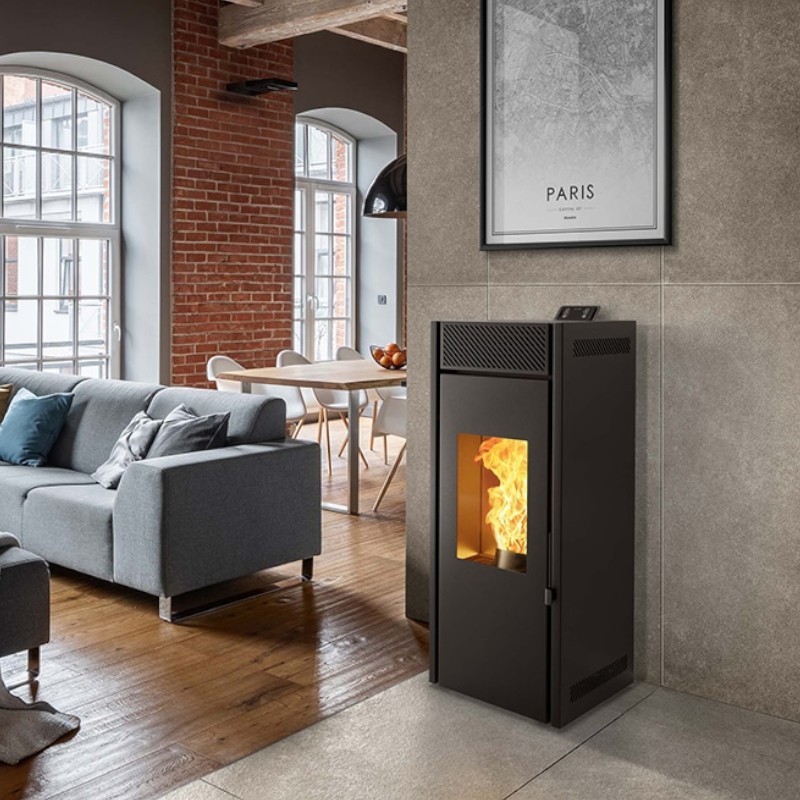 Poêle à granulés Invicta NOLA STYLE - Ref: P644684 - 8 kW